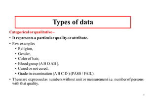 Basics for beginners in statistics | PDF