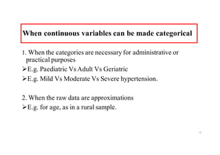 Basics for beginners in statistics | PDF