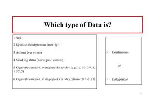 Basics for beginners in statistics | PDF