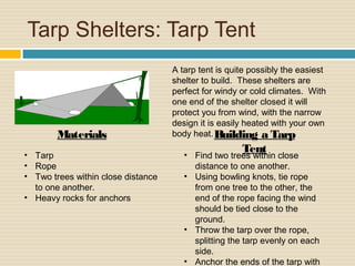 Basicshelterbuilding | PPT