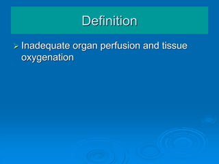 Basic Shock Presentation 1 Ppt