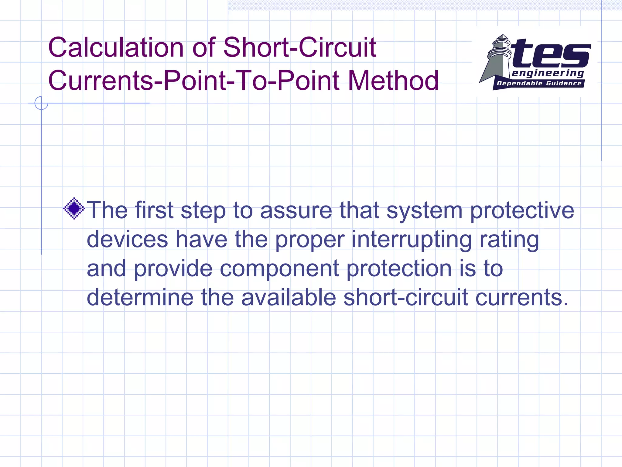 Basic short circuit calculation procedure | PPT