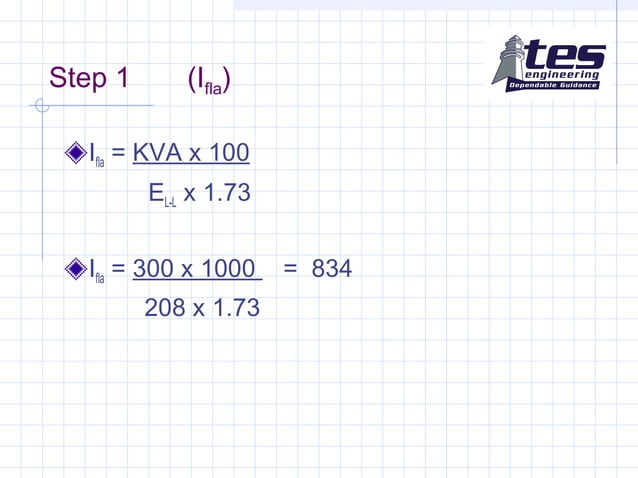 Basic short circuit calculation procedure | PPT