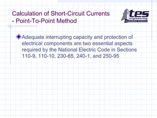 Basic short circuit calculation procedure | PPT