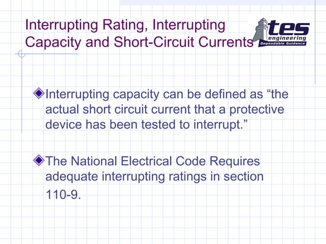 Basic short circuit calculation procedure | PPT