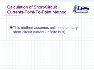 Basic short circuit calculation procedure | PPT