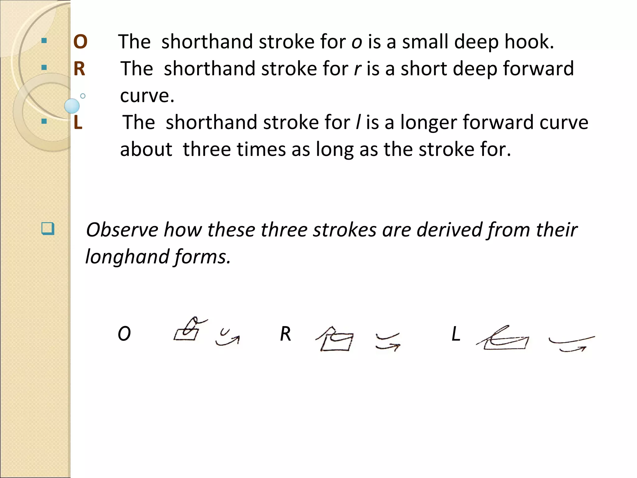 Basic Shorthand P 1 boa | PPT