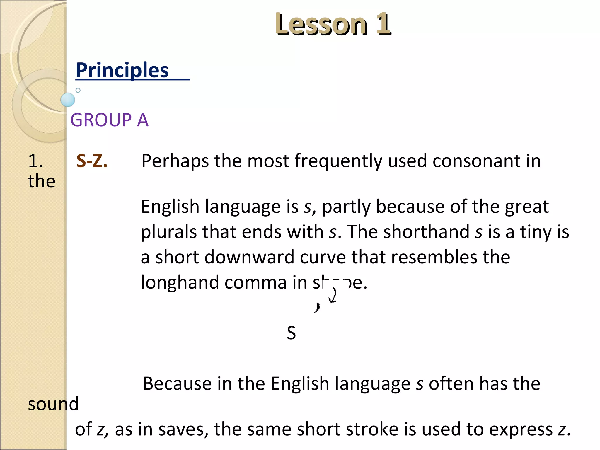 Basic Shorthand P 1 boa | PPT