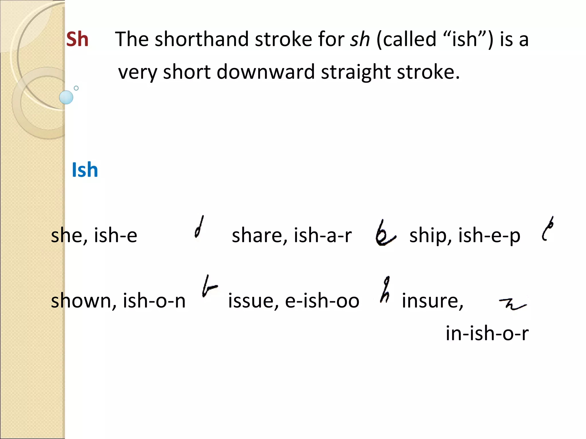 Basic Shorthand P 1 boa | PPT