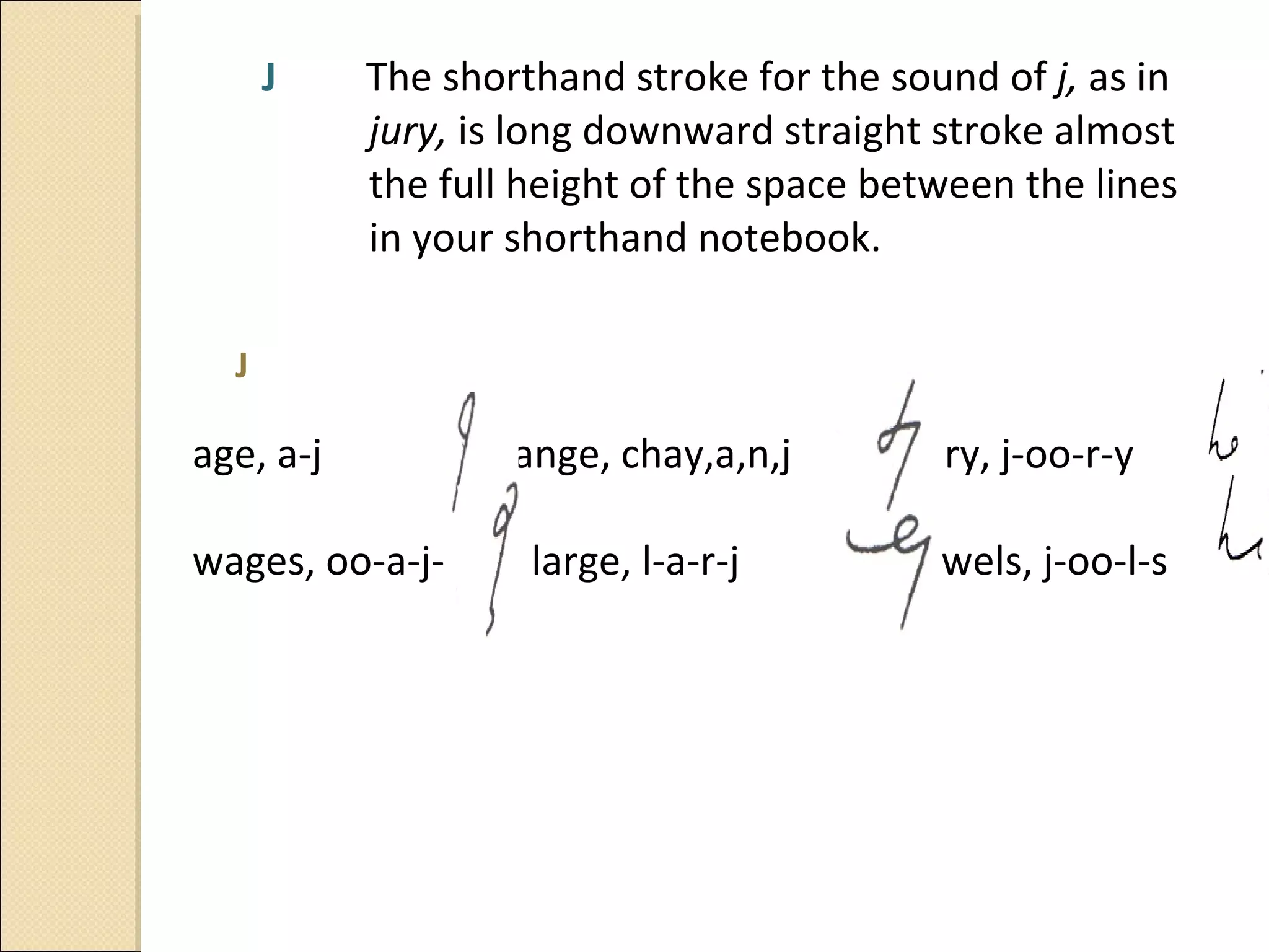 Basic Shorthand P 1 boa | PPT