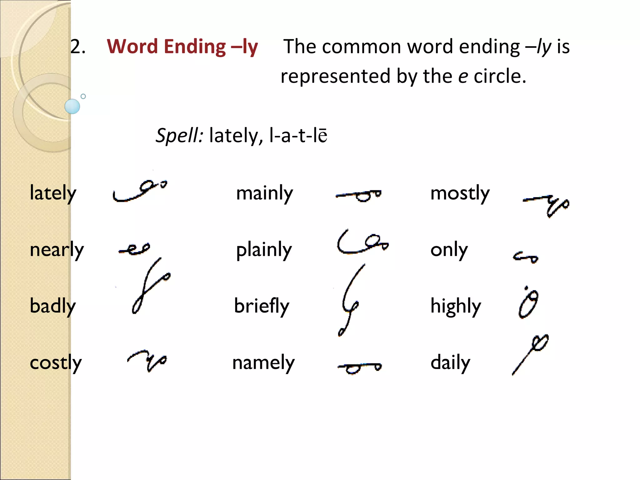 Basic Shorthand P 1 boa | PPT