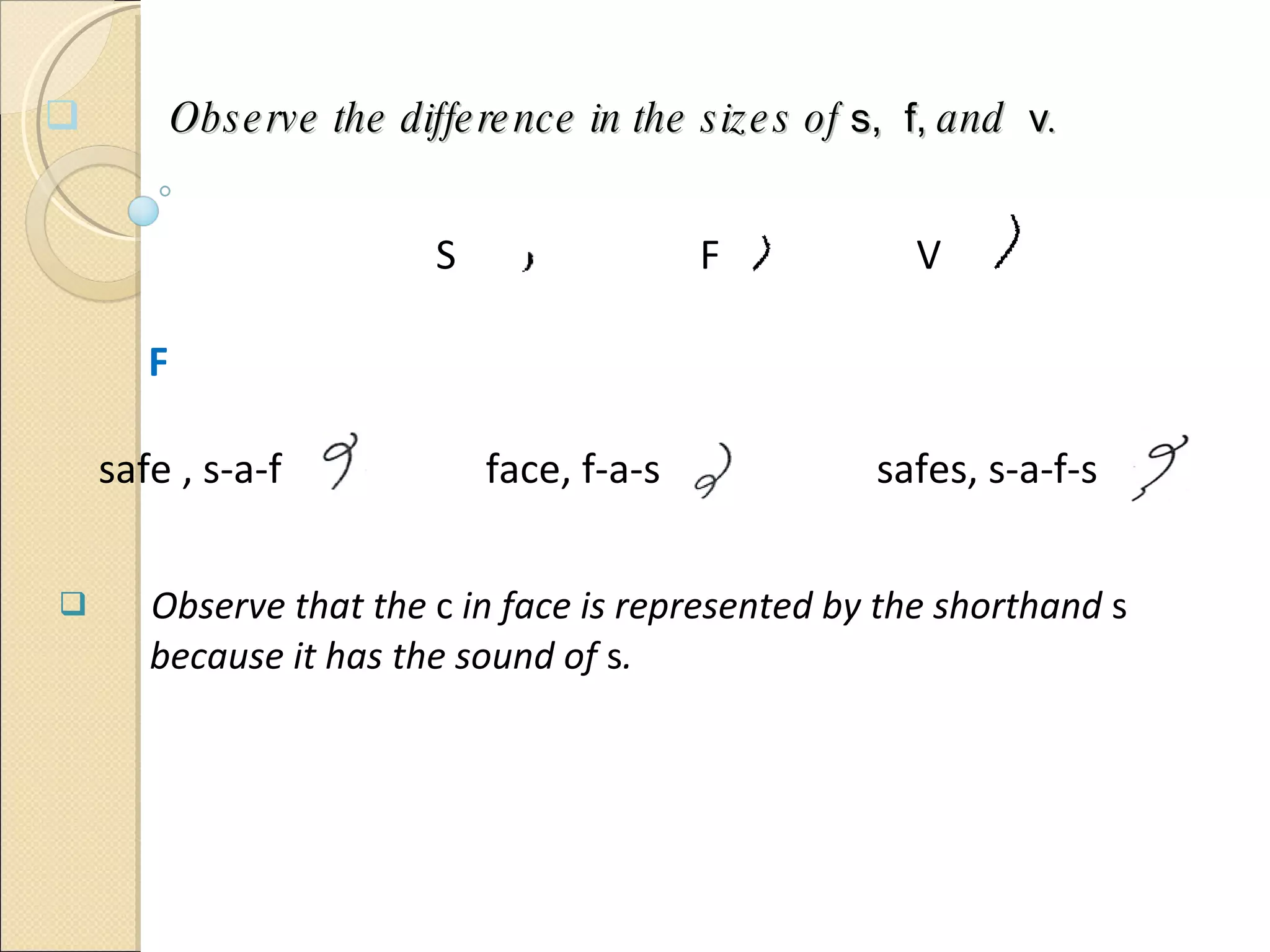 Basic Shorthand P 1 boa | PPT