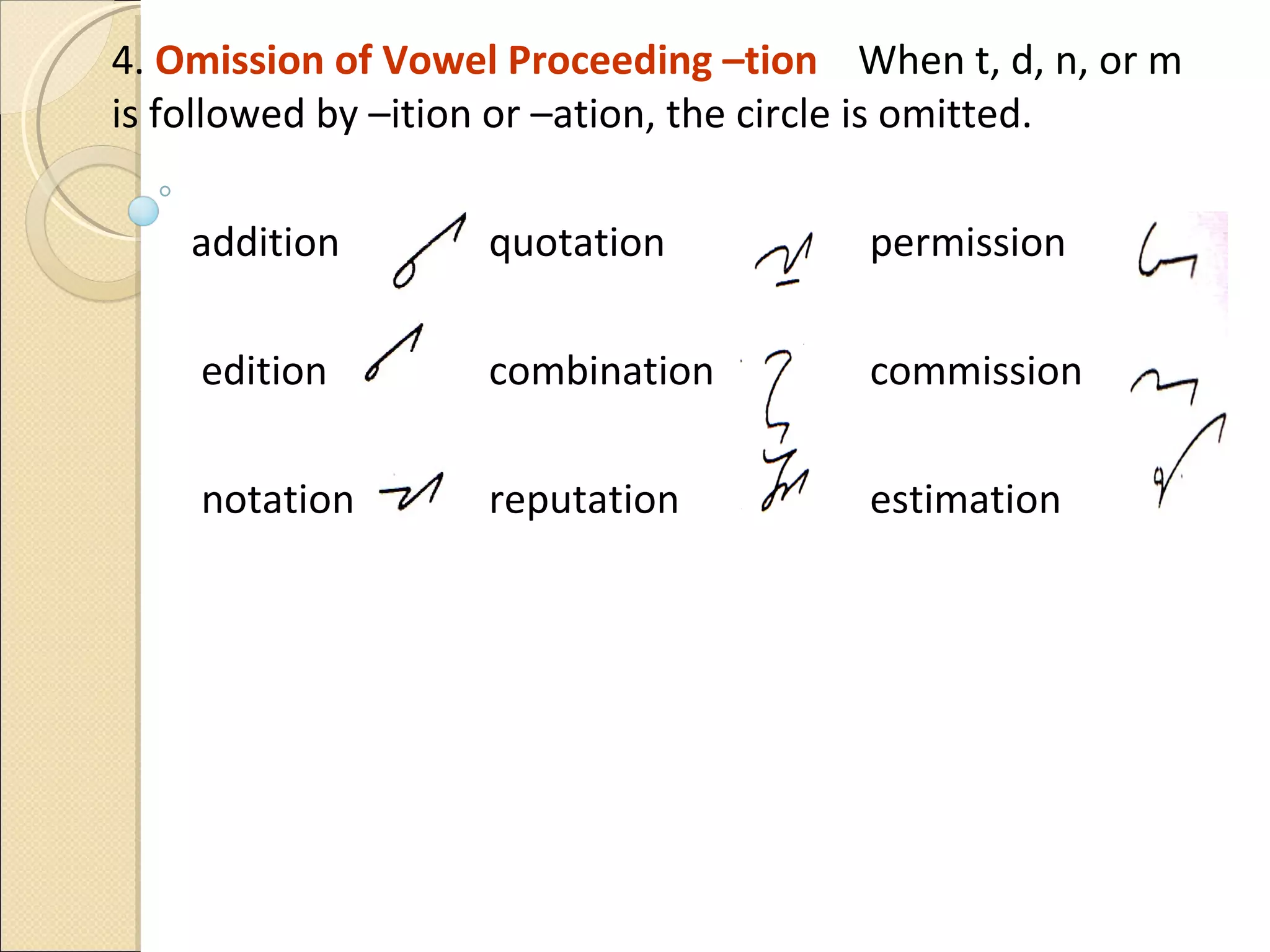 Basic Shorthand Part 2 boa | PPT