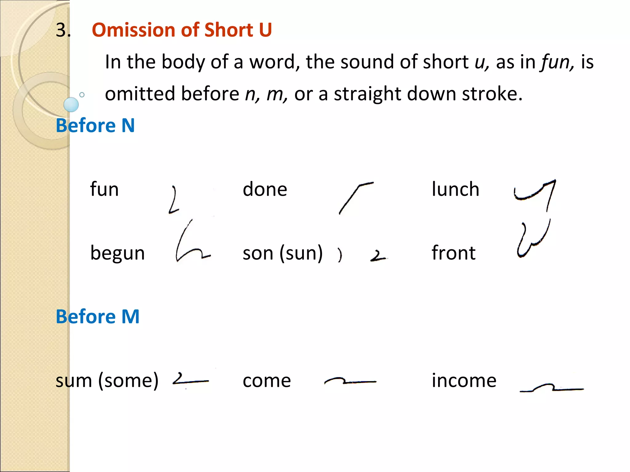 Basic Shorthand Part 2 boa | PPT