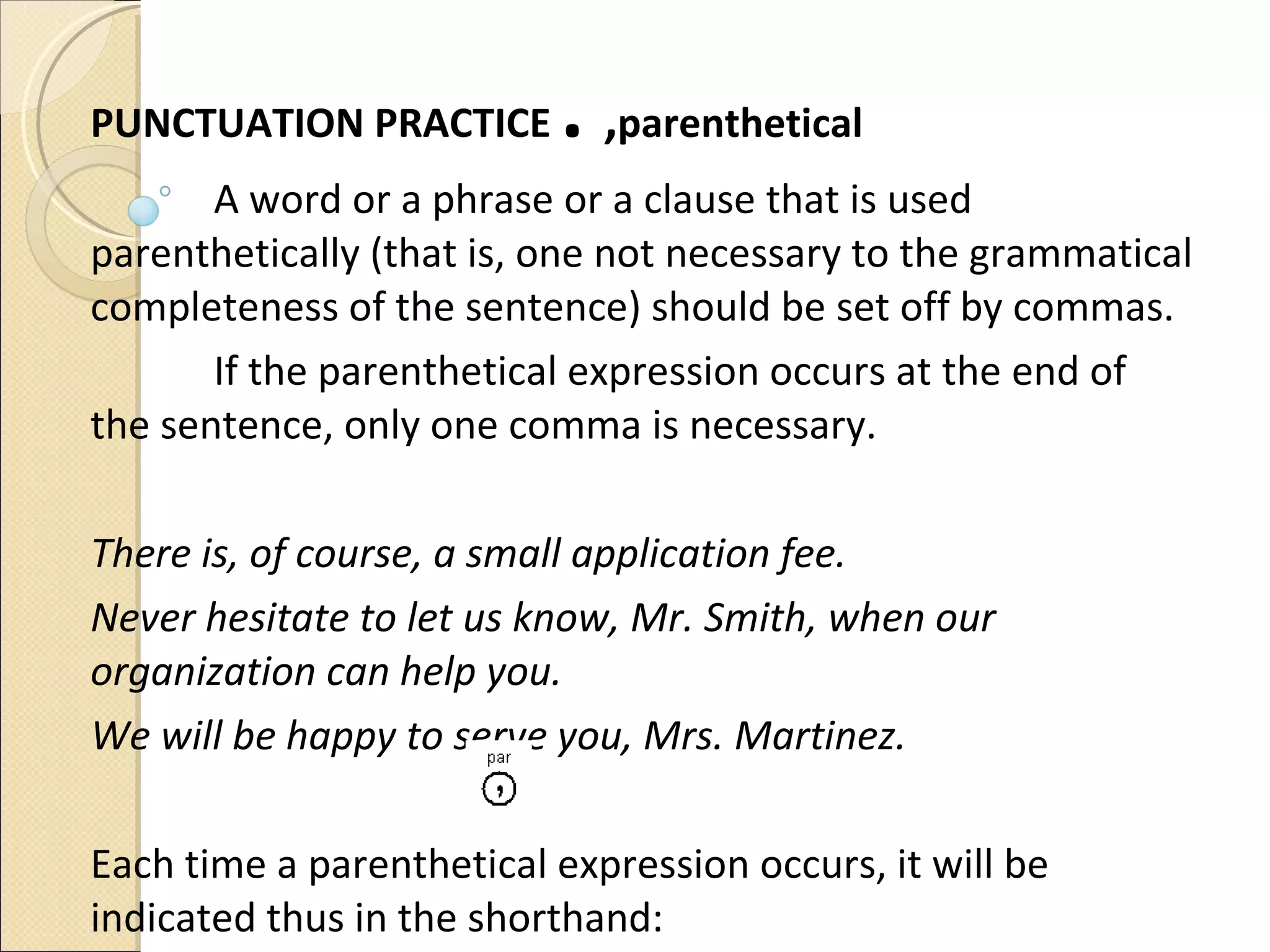 Basic Shorthand Part 2 boa | PPT