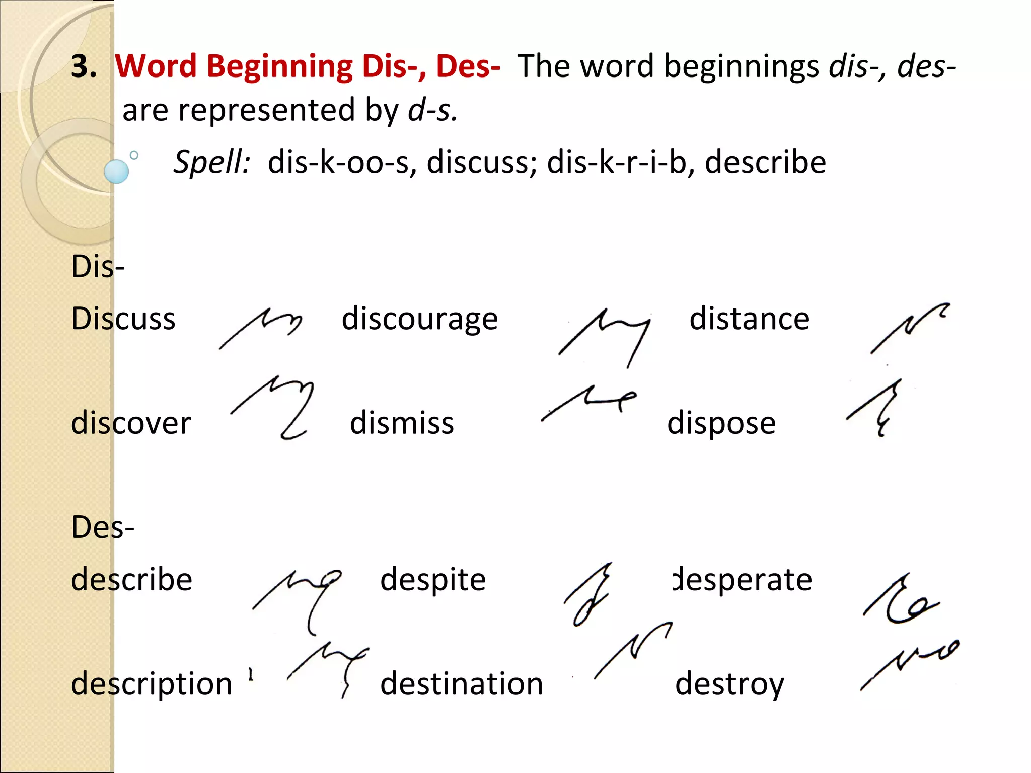 Basic Shorthand Part 2 boa | PPT