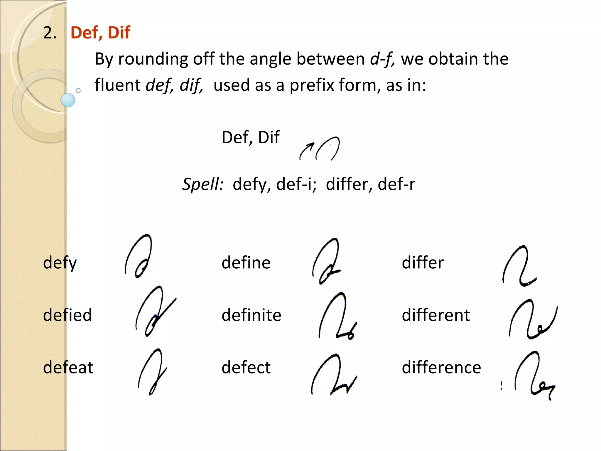 Basic Shorthand Part 2 boa | PPT