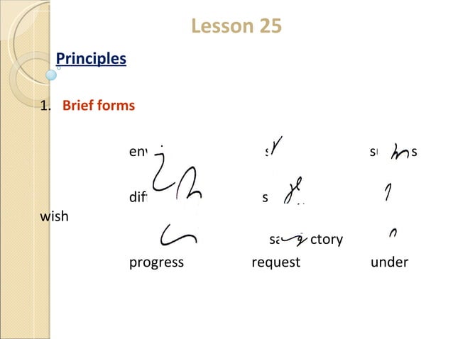 Basic Shorthand Part 2 boa | PPT | Drawing and Sketching | Arts and Crafts