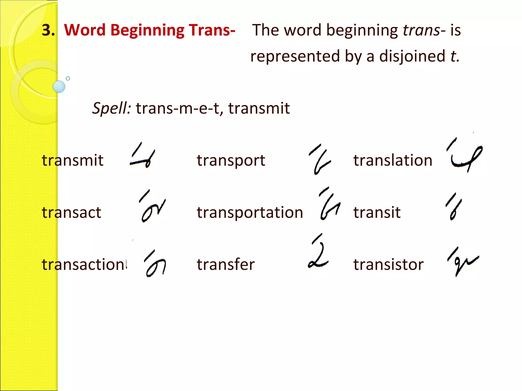 Basic Shorthand Part 3 boa | PPT