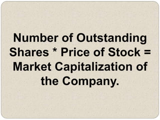 Basics | How Stock Market Works | PPTX