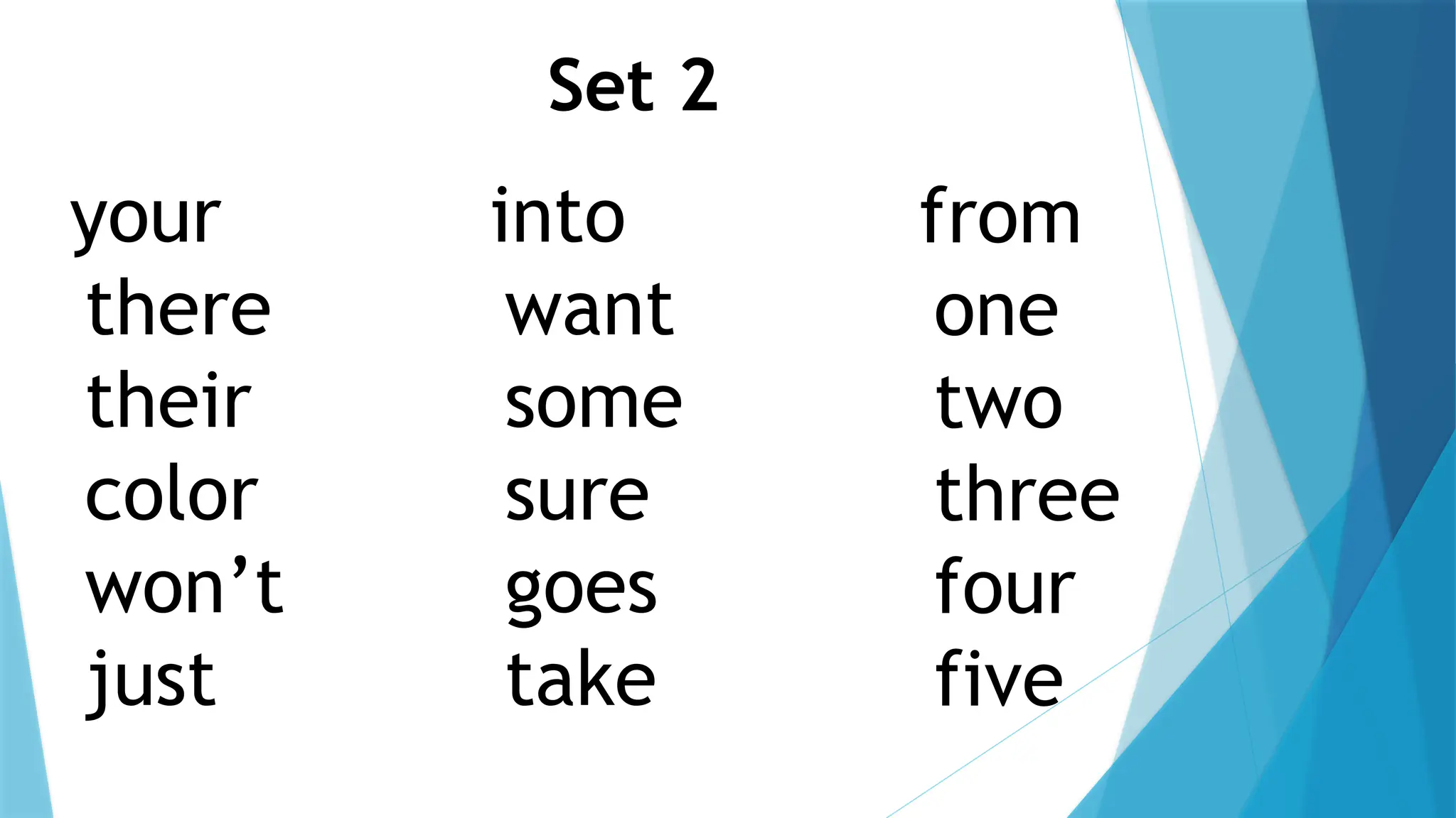 basic sight word for first grader .pptx