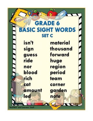 Basic Sight Words for struggling learners 6.docx