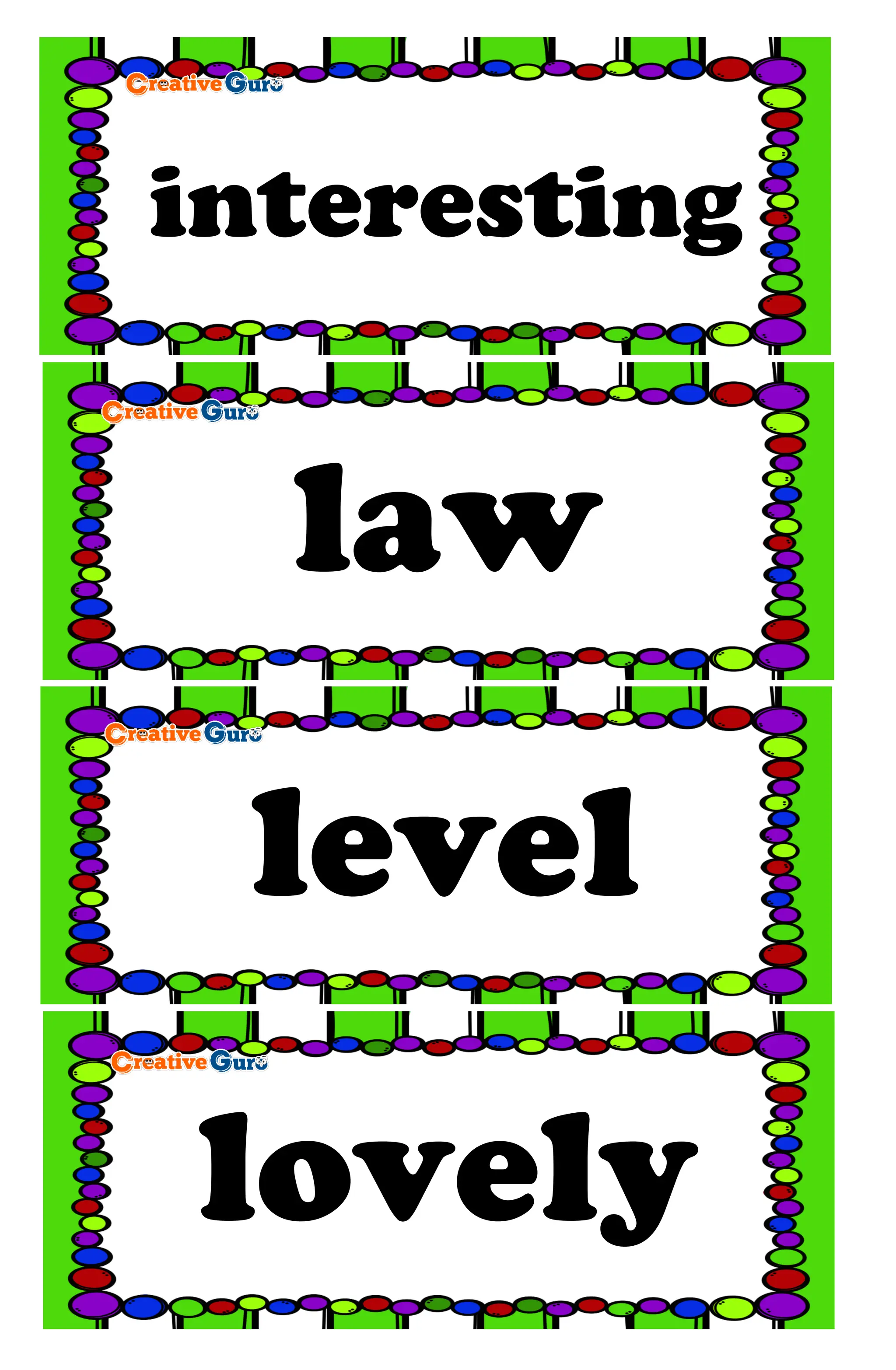 Basic Sight Words Level 6.pdf for English | PDF