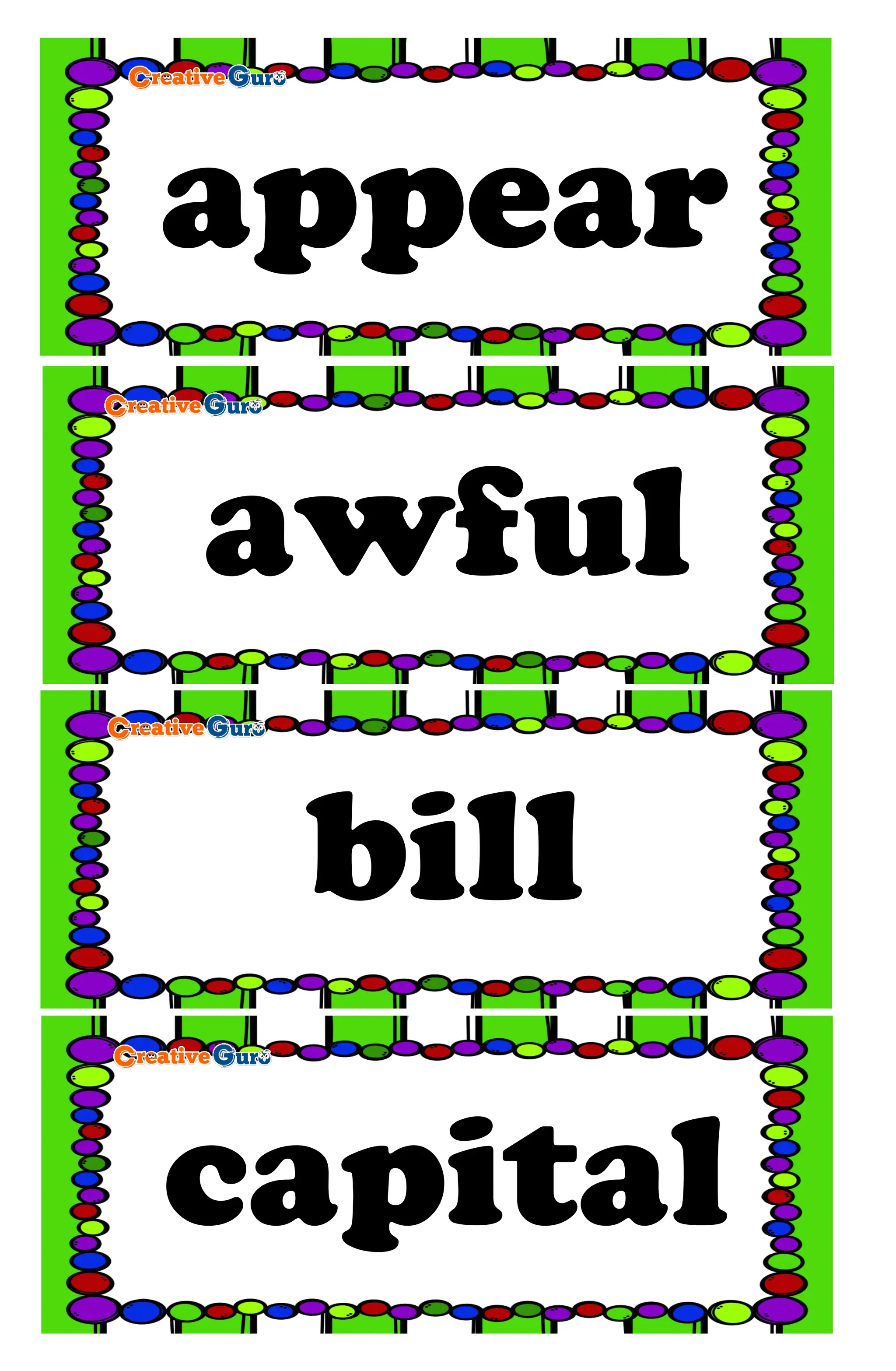 Basic Sight Words Level 6.pdf for English | PDF