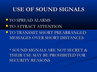 Basic signal communication | PPT