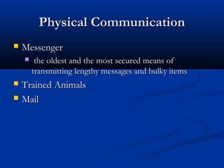 Basic signal communication | PPT
