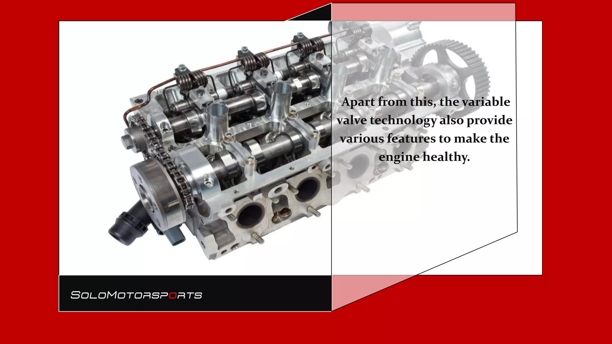 Basic Significance of Variable Valve Timing Engine | PPTX