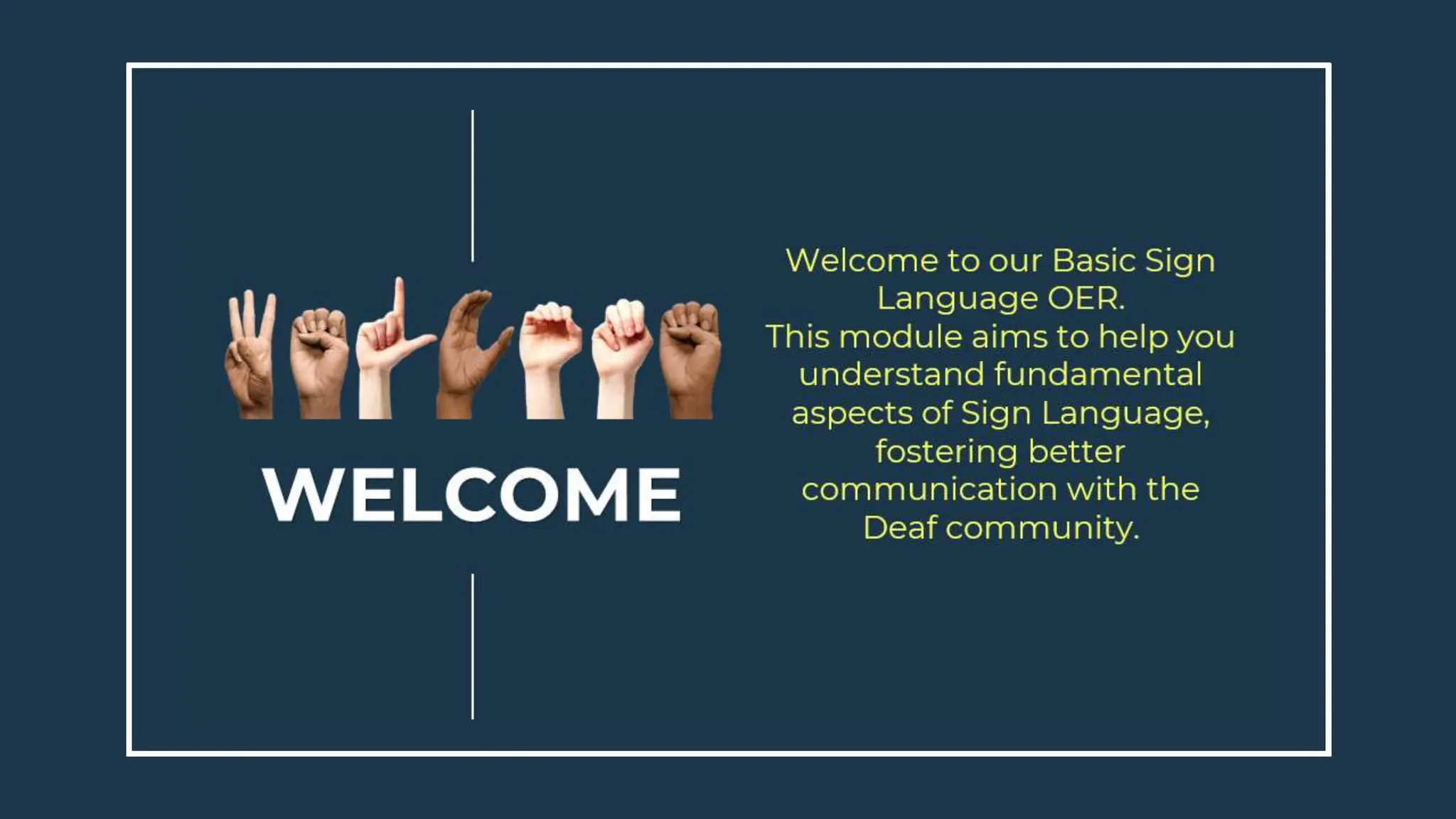 Basic Sign Language | PPTX