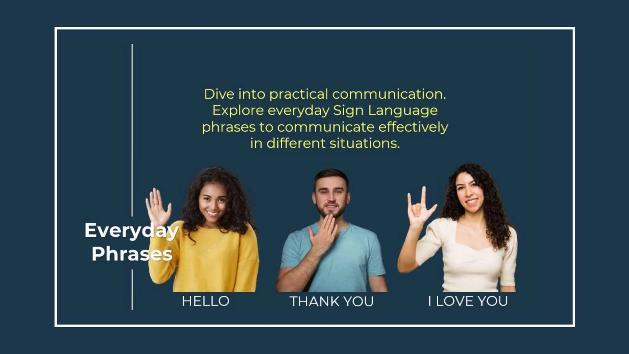 Basic Sign Language | PPTX