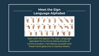 Basic Sign Language | PPTX