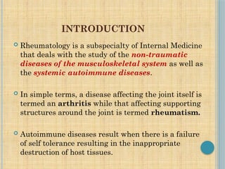 Lecture presentation in rheumatology.pptx