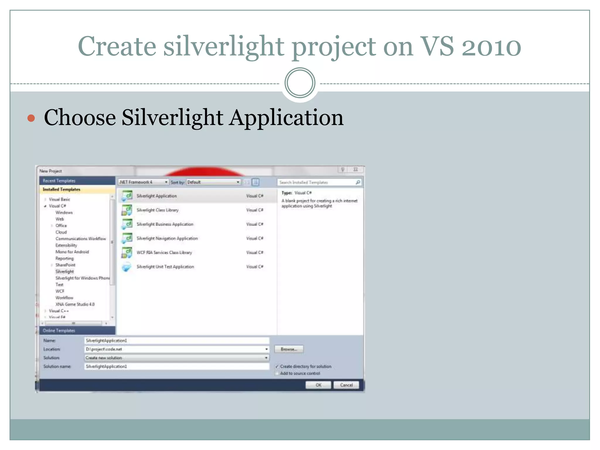 Basic silverlight animation | PPT