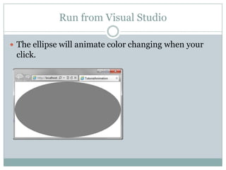 Basic silverlight animation | PPTX | Computer Animation | Computer ...