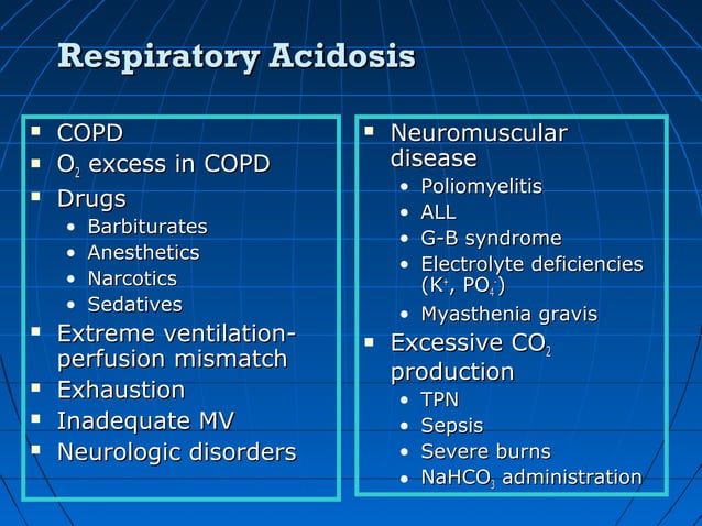 Basics In Arterial Blood Gas Interpretation | PPT