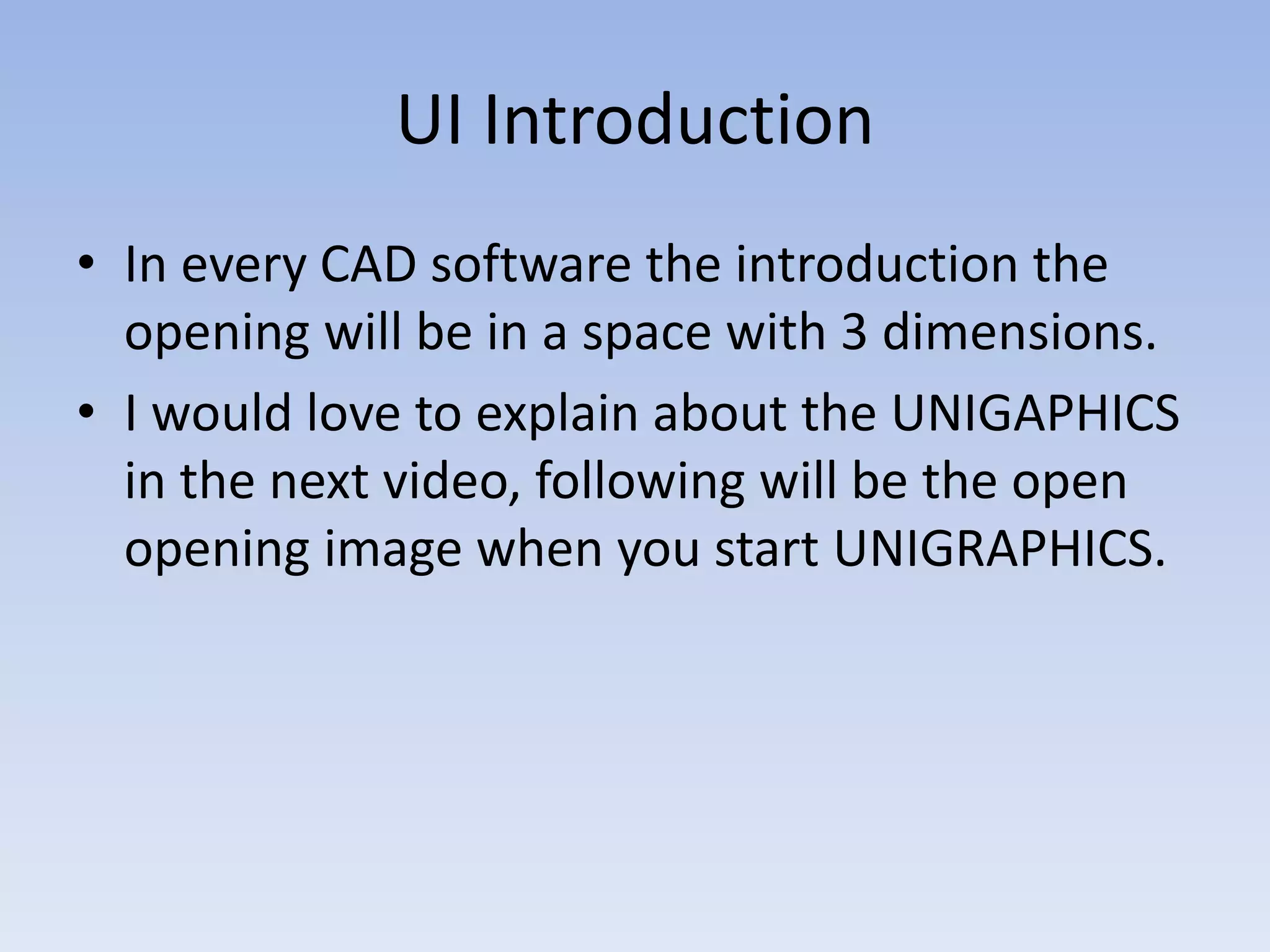 Basics In Cad Ppt Free Download
