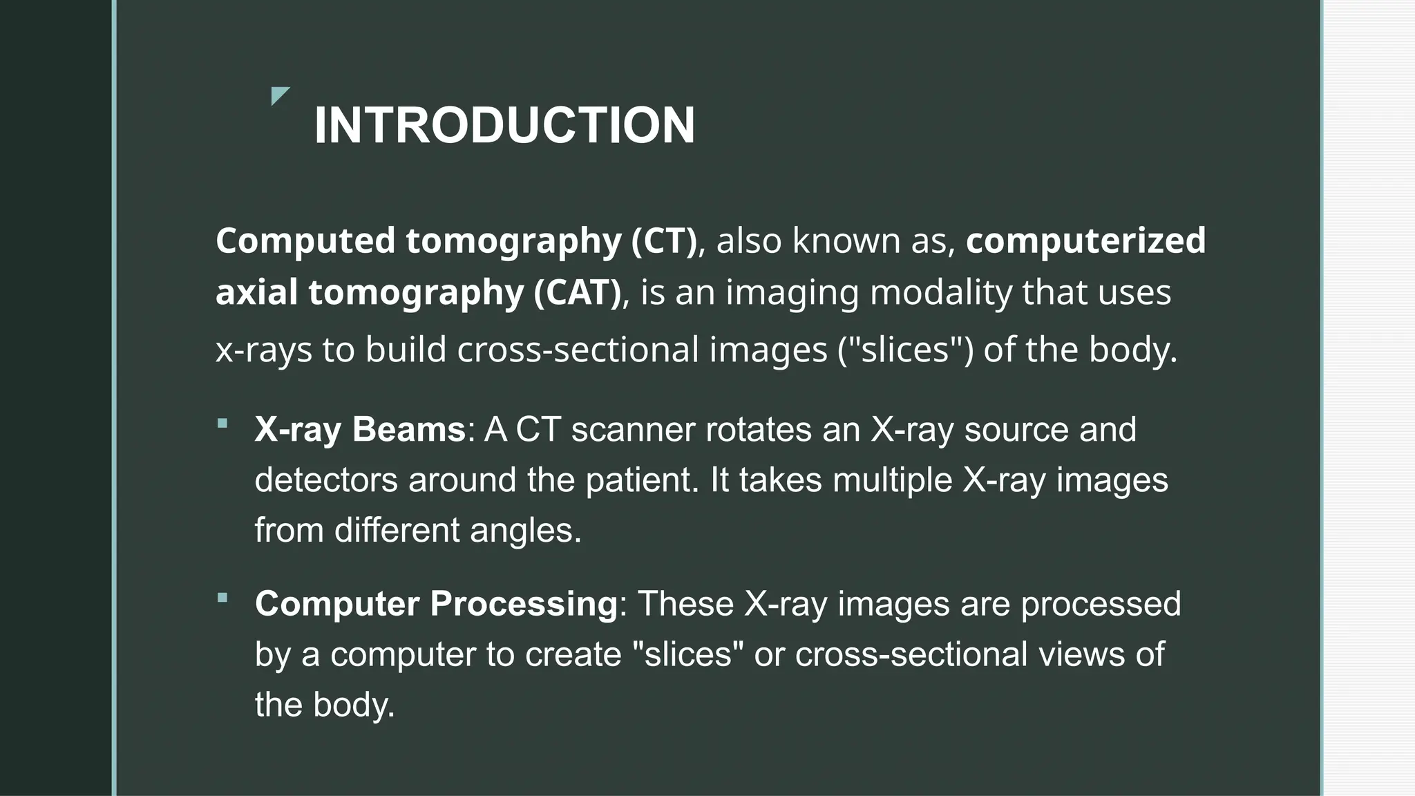 Basics in CT/ Computed Tomography / CT generations/ Computed Tomography working principle ...