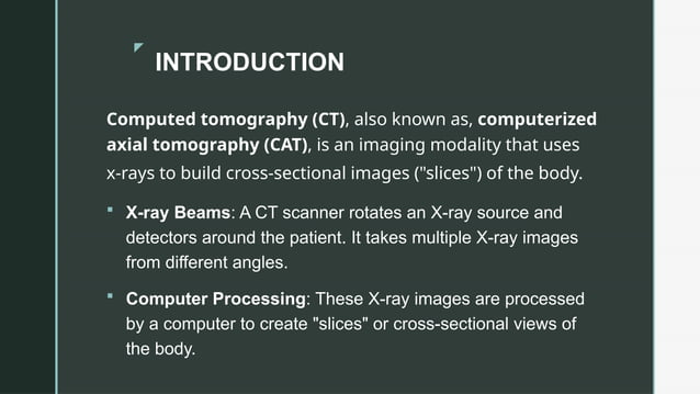 Basics in CT/ Computed Tomography / CT generations/ Computed Tomography working principle ...