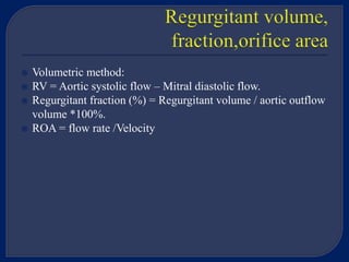 Basics in echocardiography - an initiative in evaluation of valvular ...