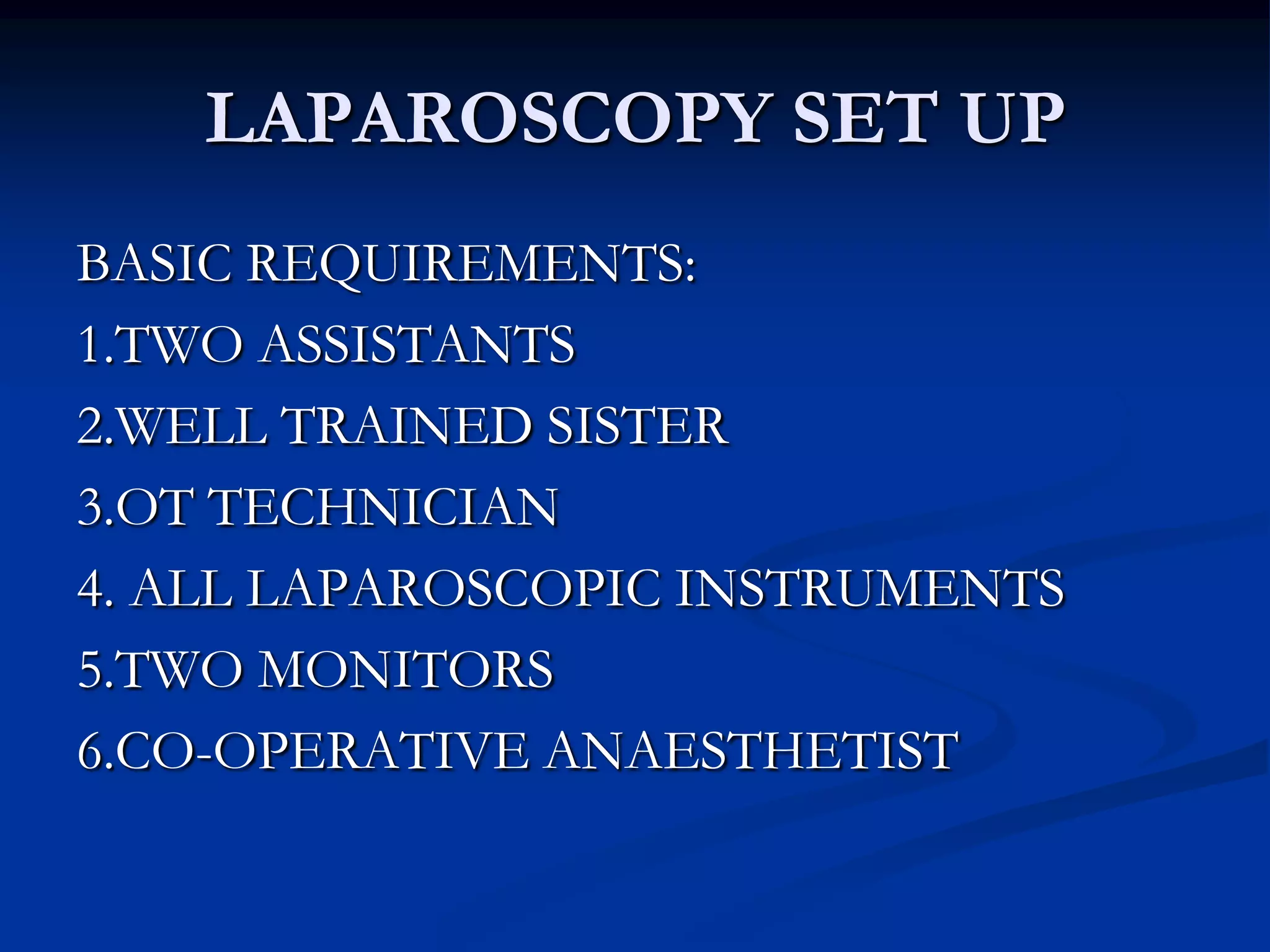 Basics in gyne laparoscopy | PPT