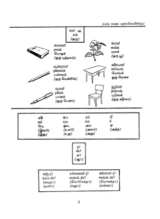 Basic sinhala | PDF