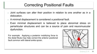 General Concepts and Evidence for Joint Mobilization and manipulation ...