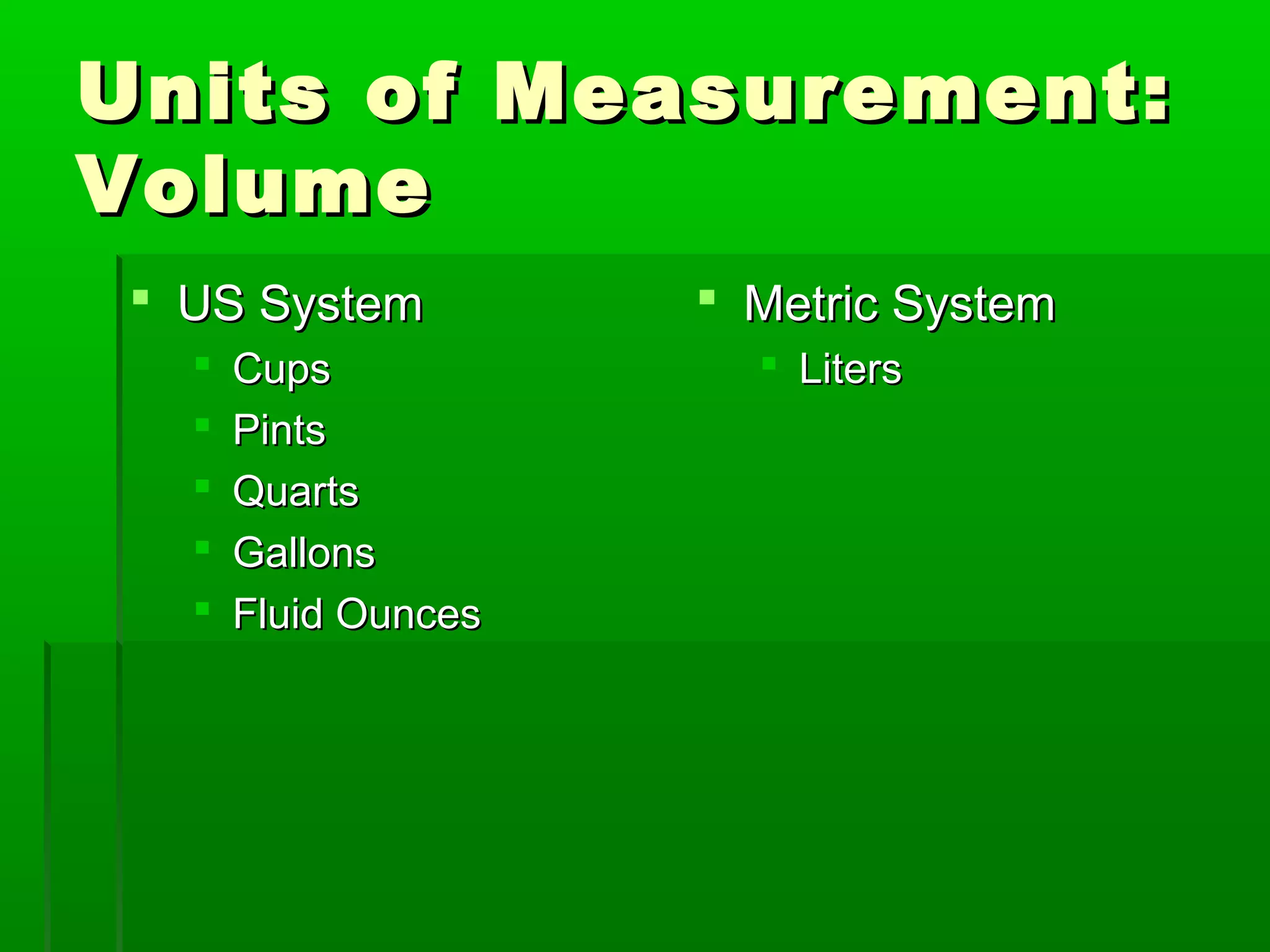 Basics in measurement | PPT