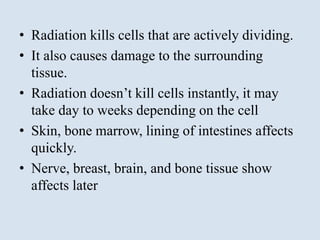 Basics in radiation oncology | PPTX