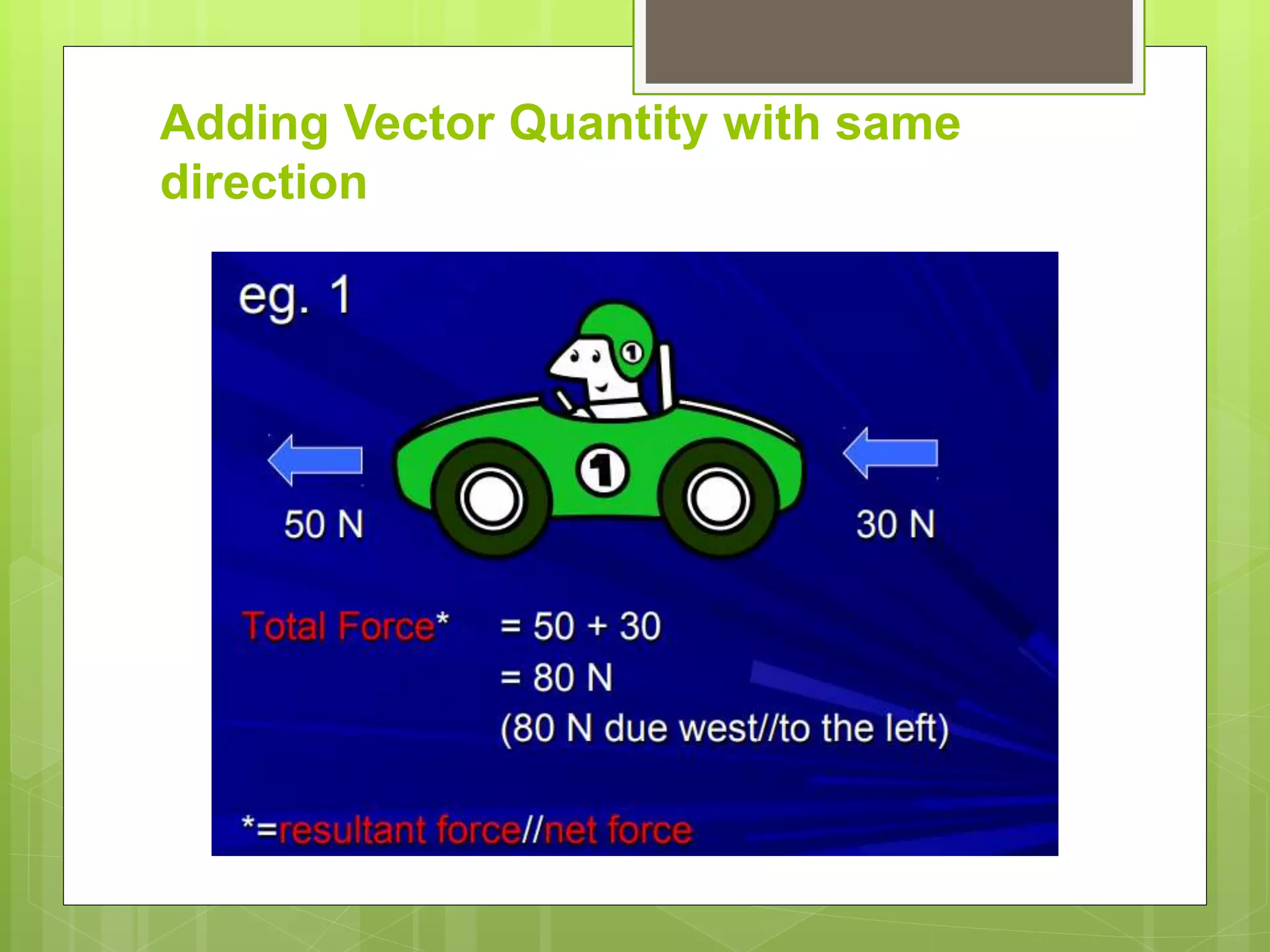 Basics in scalar and vector | PPTX