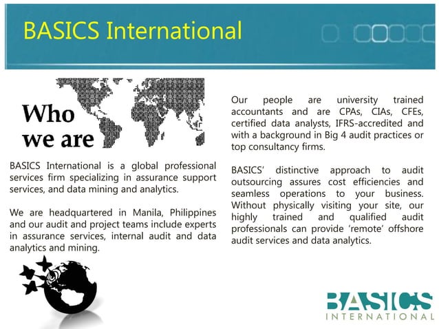 Basics international cp | PPT