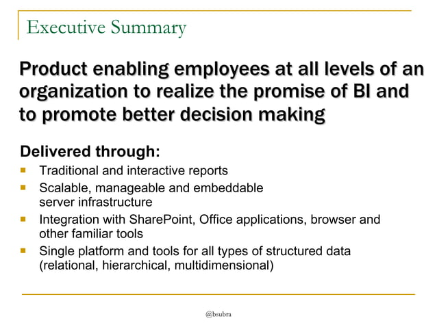 Basics & Intro to SQL Server Reporting Services: Sql Server Ssrs 2008 R2 | PPT